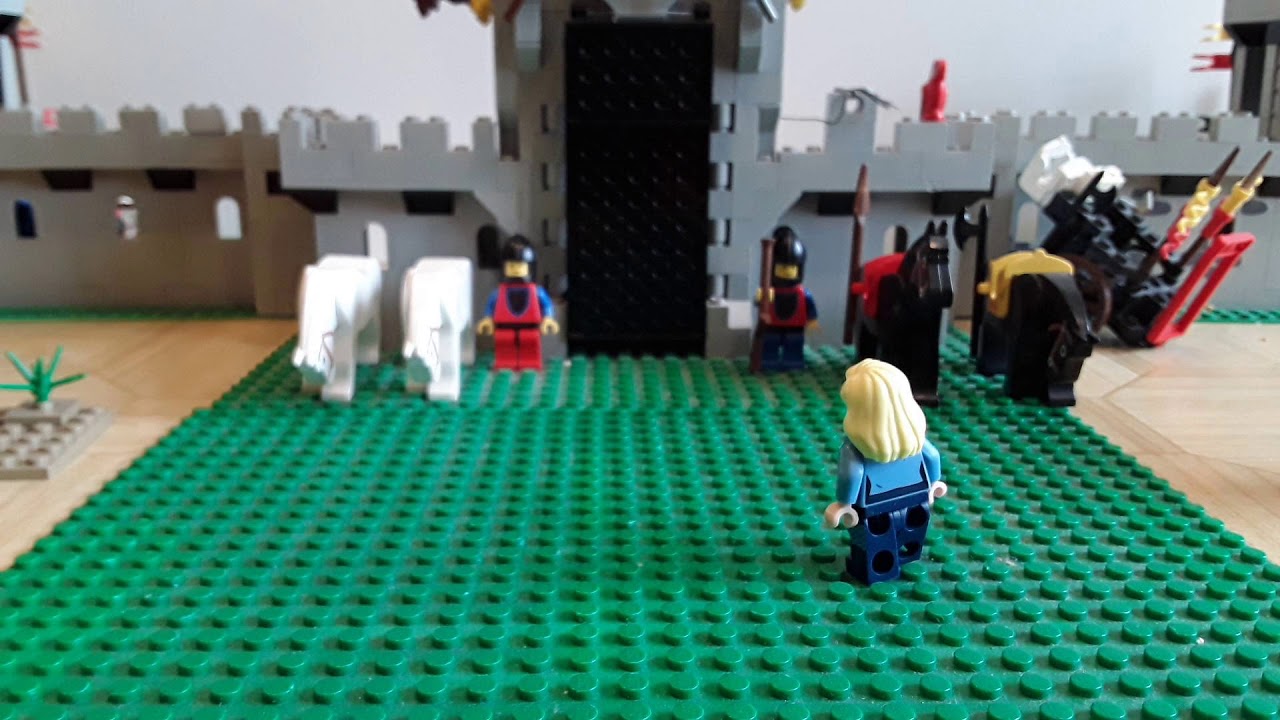 The princess and the pea lego animation - YouTube