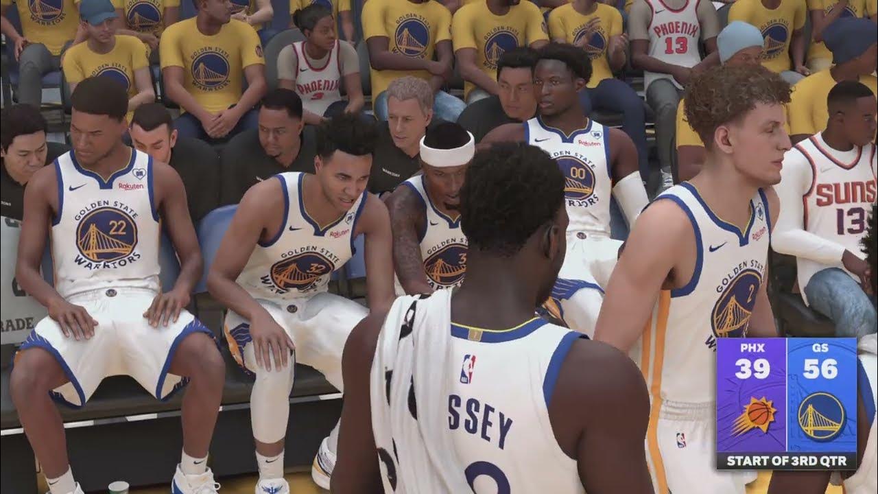 GSW VS PHX Game 1 Playoffs 125-75 - YouTube