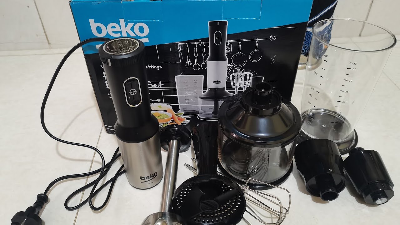 Unboxing Hand Blender Beko HBA7753X: Lengkap & Terbaik Di Kelasnya ...