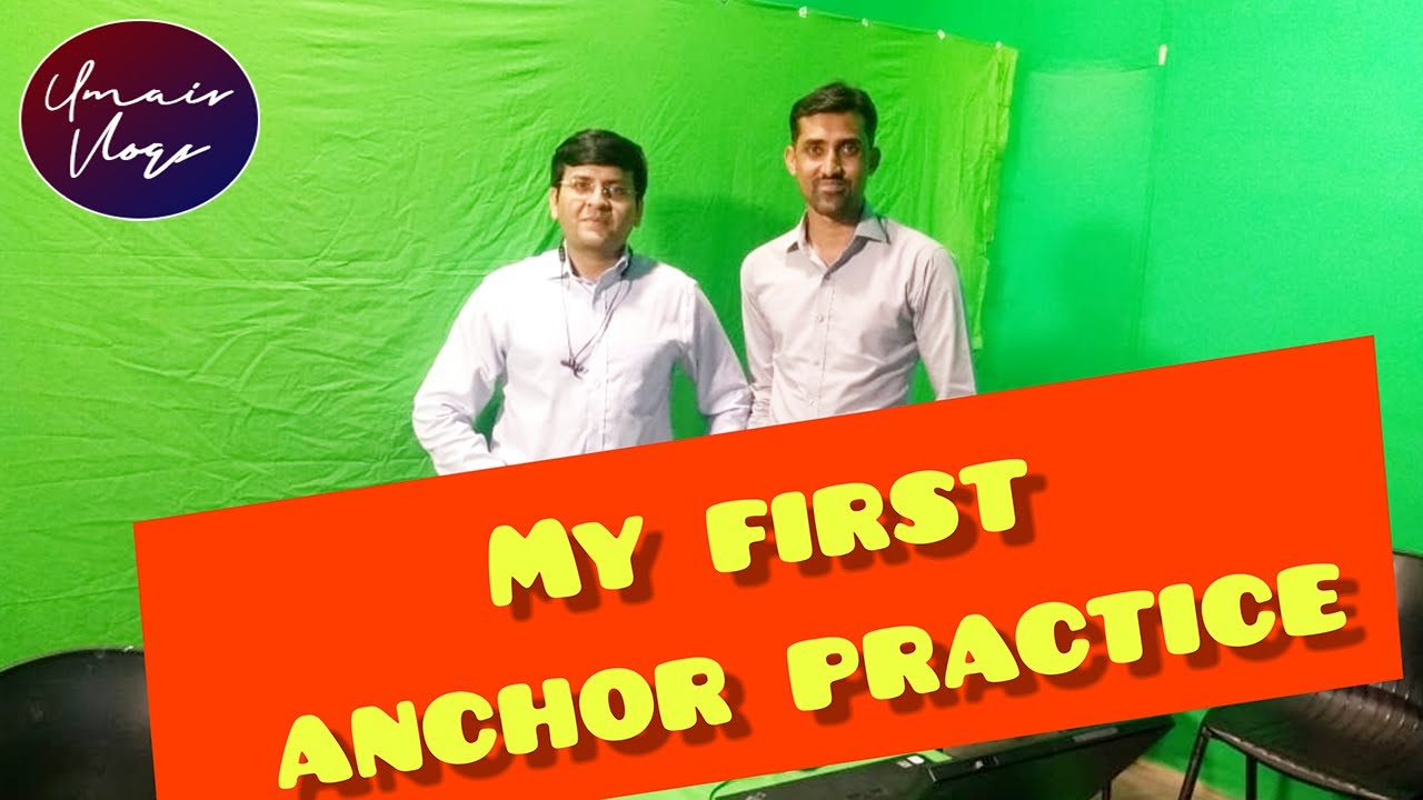 My First Anchoring Class In Aims Tv | Behind The Scene MCR Tour - YouTube