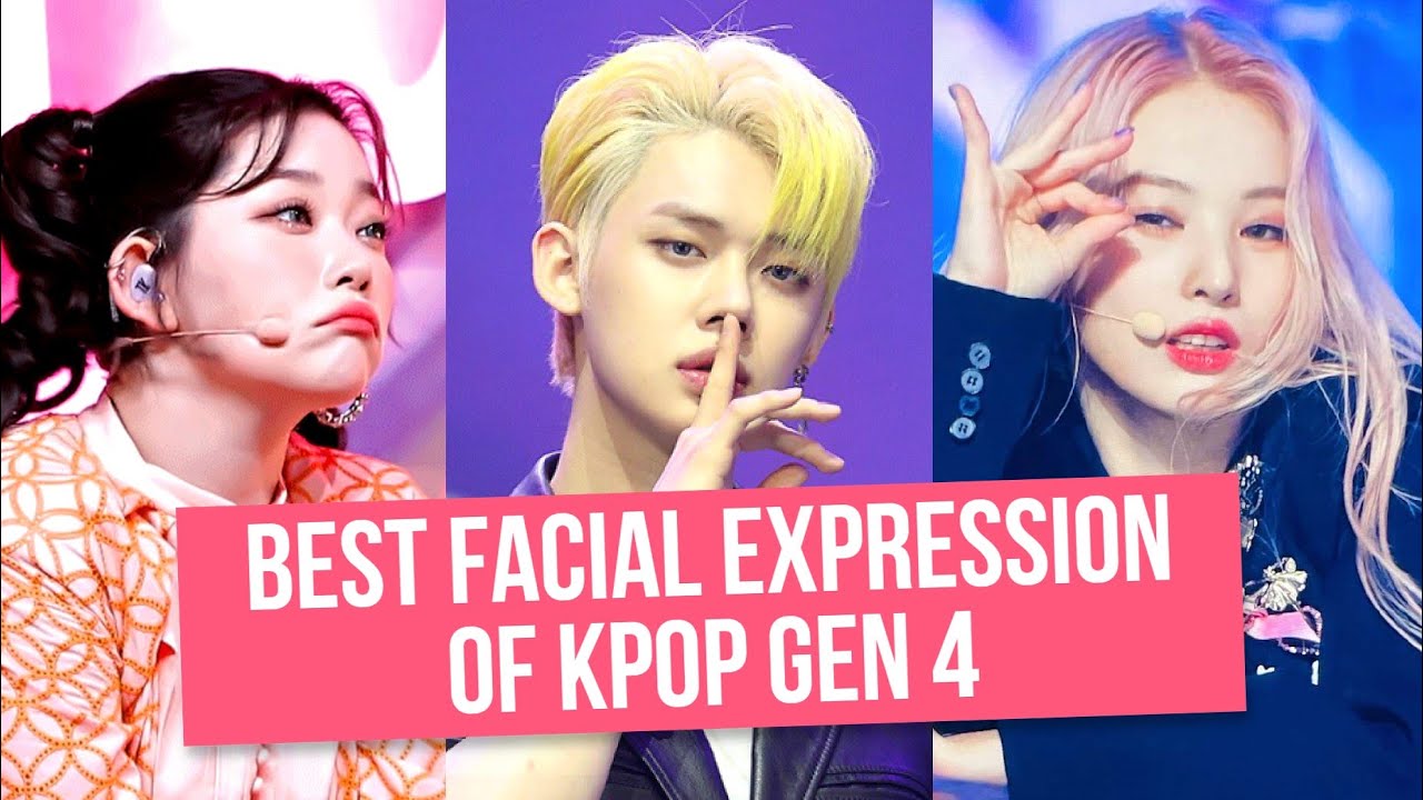 5 New Idols With The Best FACIAL EXPRESSION Of Kpop Gen 4 - YouTube