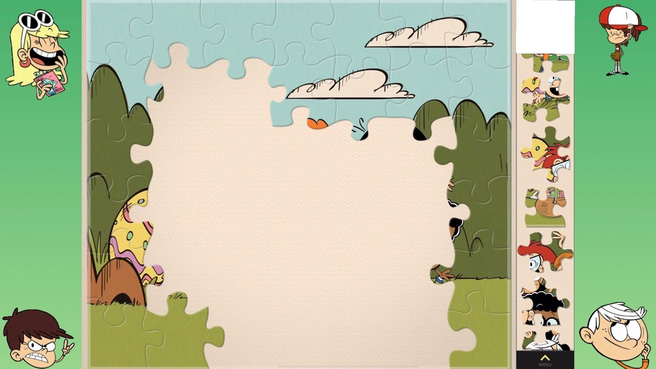 The Loud House | Easter Egg Hunt with The Loud Family | MOIPUZZLE - YouTube