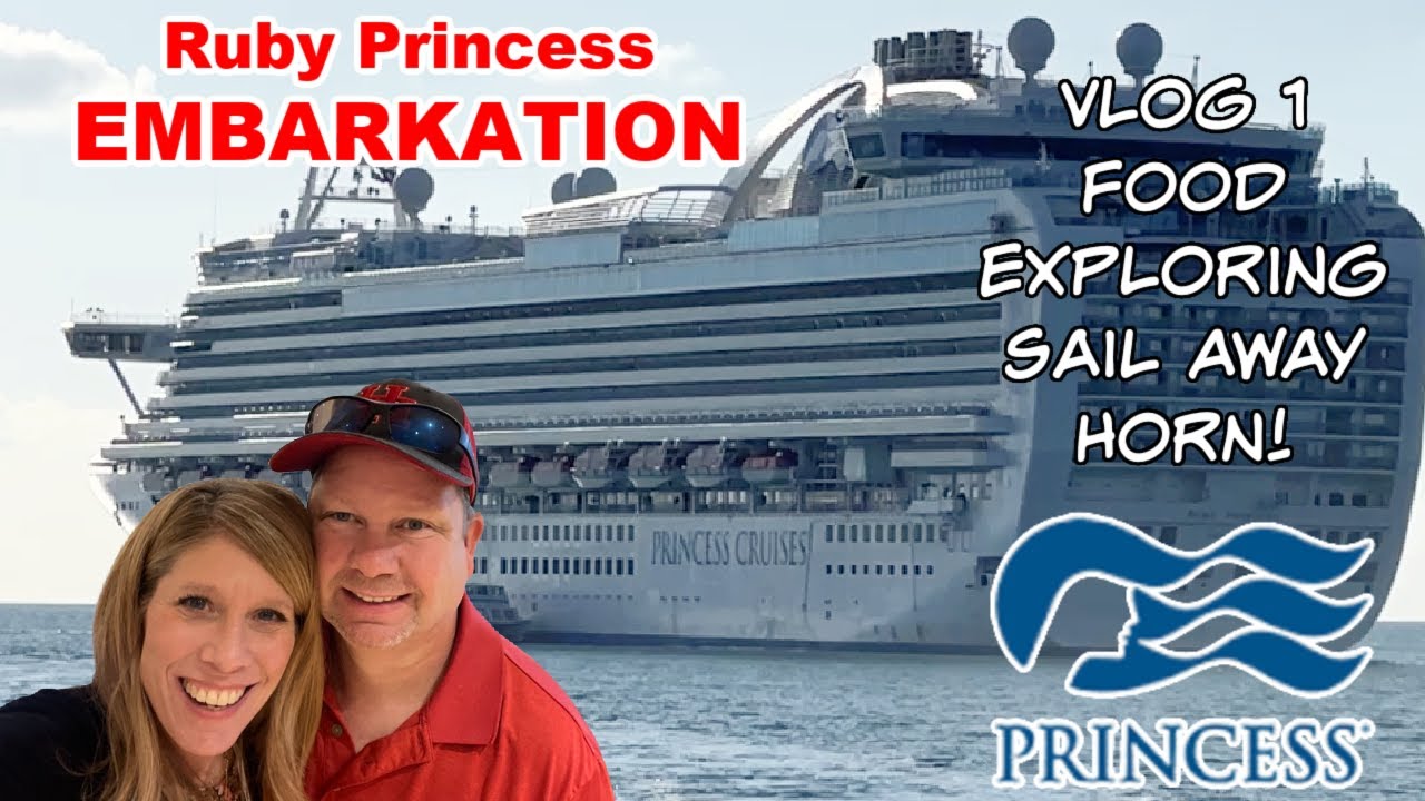 Ruby Princess Galveston 7 day Cruise January 2023 EMBARKATION Day 1 ...