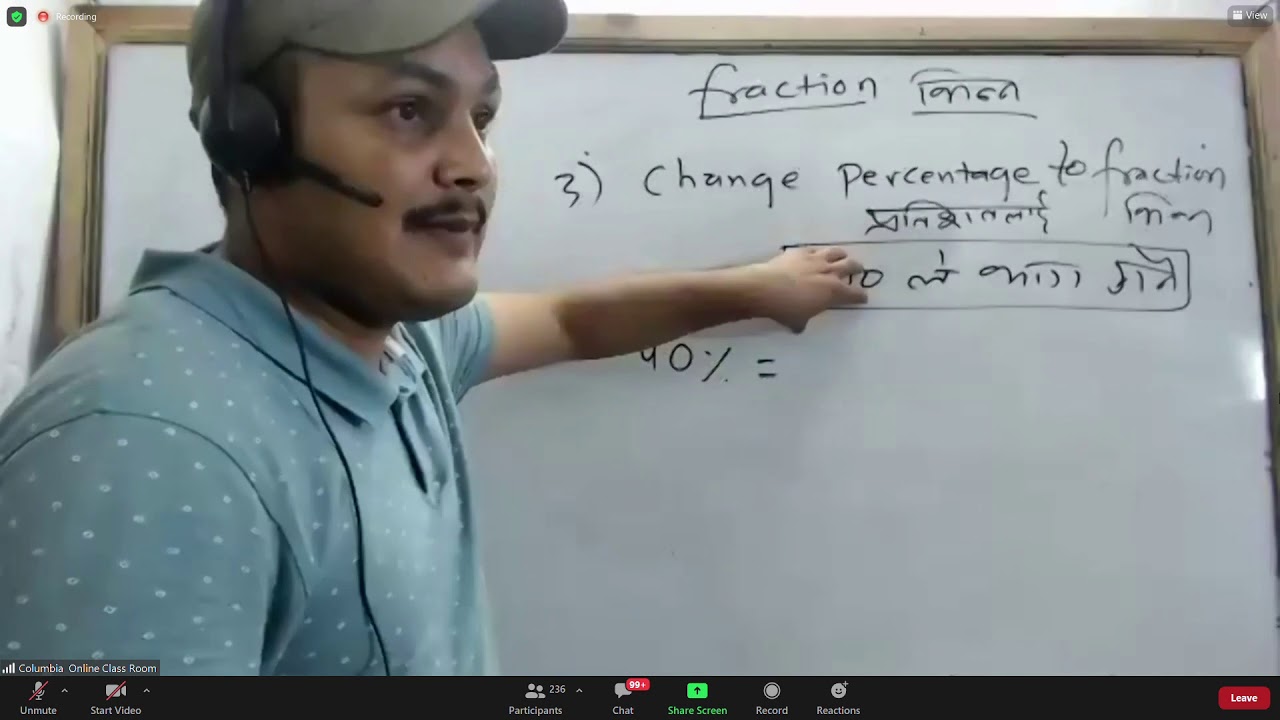 fraction matrix - YouTube