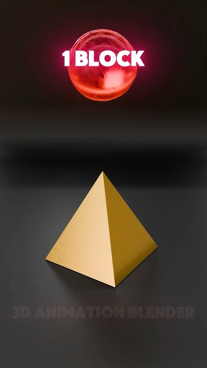 Sphere vs Pyramid simulation 🔥💎🔥 #3d #3dart #3dsimulation #blender #physics - YouTube