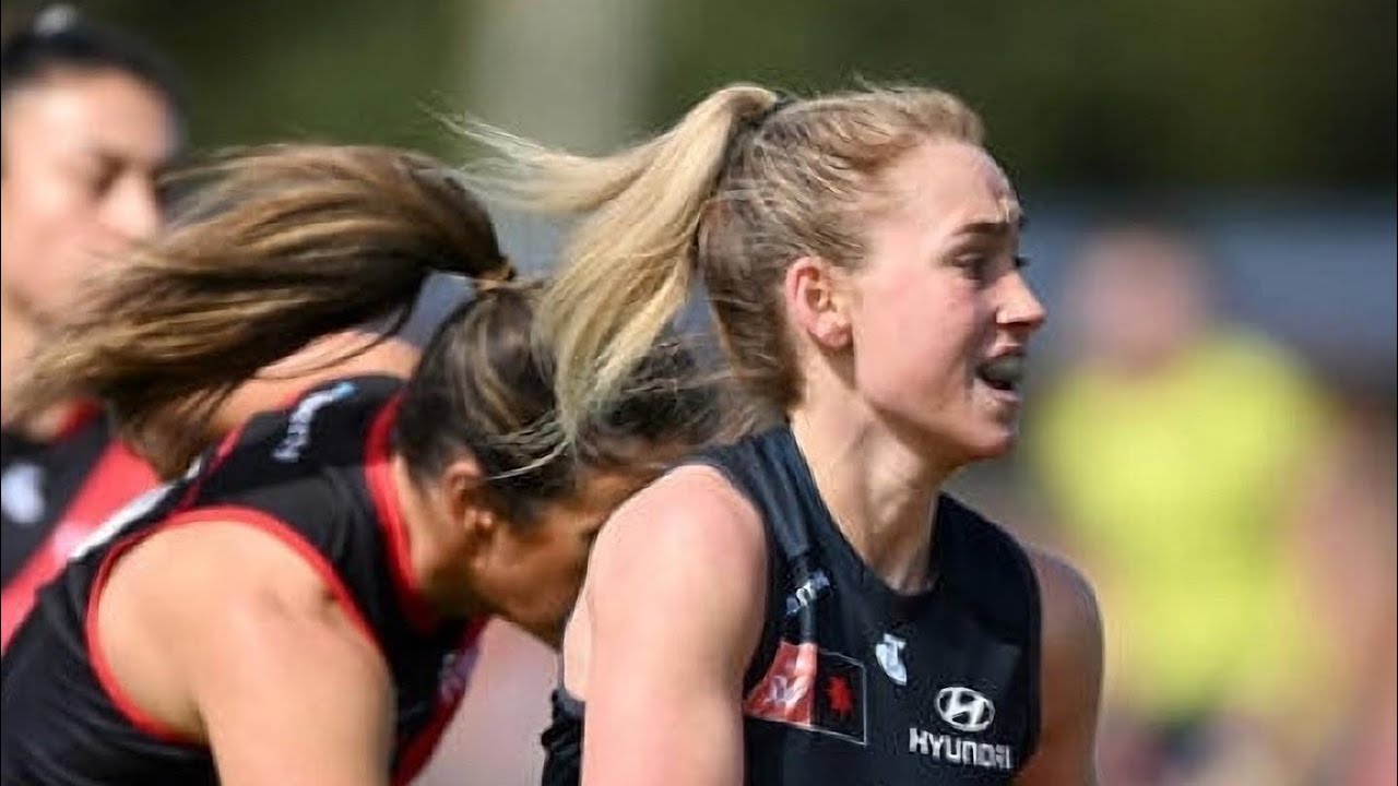 Keeley Sherar - Highlights - AFLW Season 7 - Round 2 2022 - Carlton ...