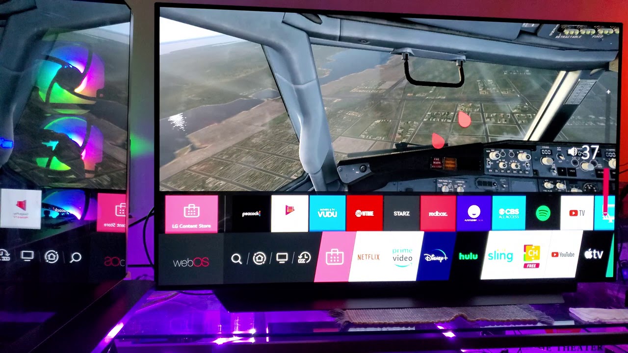 LG CX48 OLED TV | PC 🖥 G-Sync OLED Monitor as well - YouTube