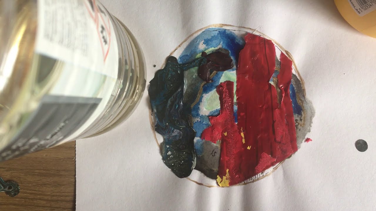 Collage Ink & Acrylic Skins | Mixed Media - YouTube