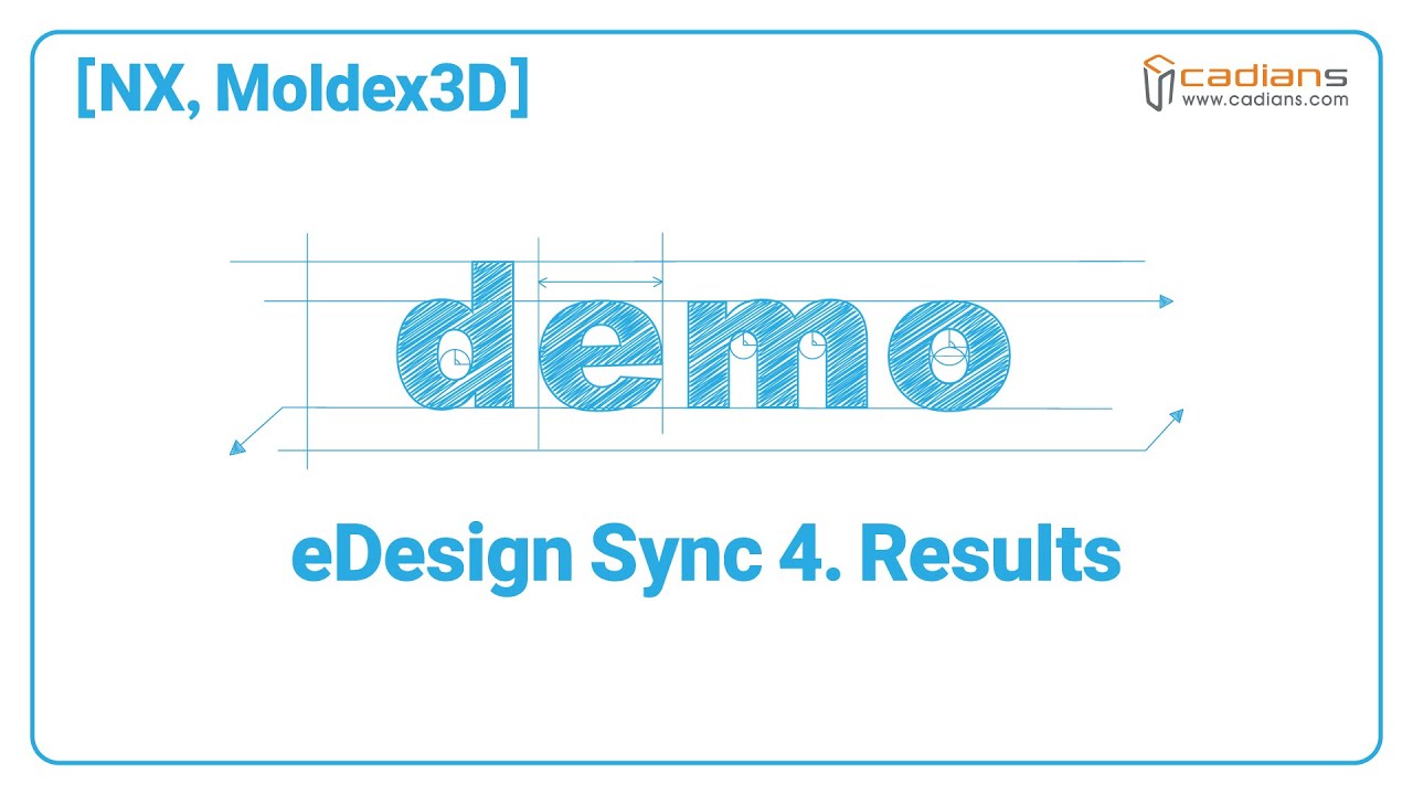 [NX][Moldex3D] eDesign Sync 4. Results - YouTube