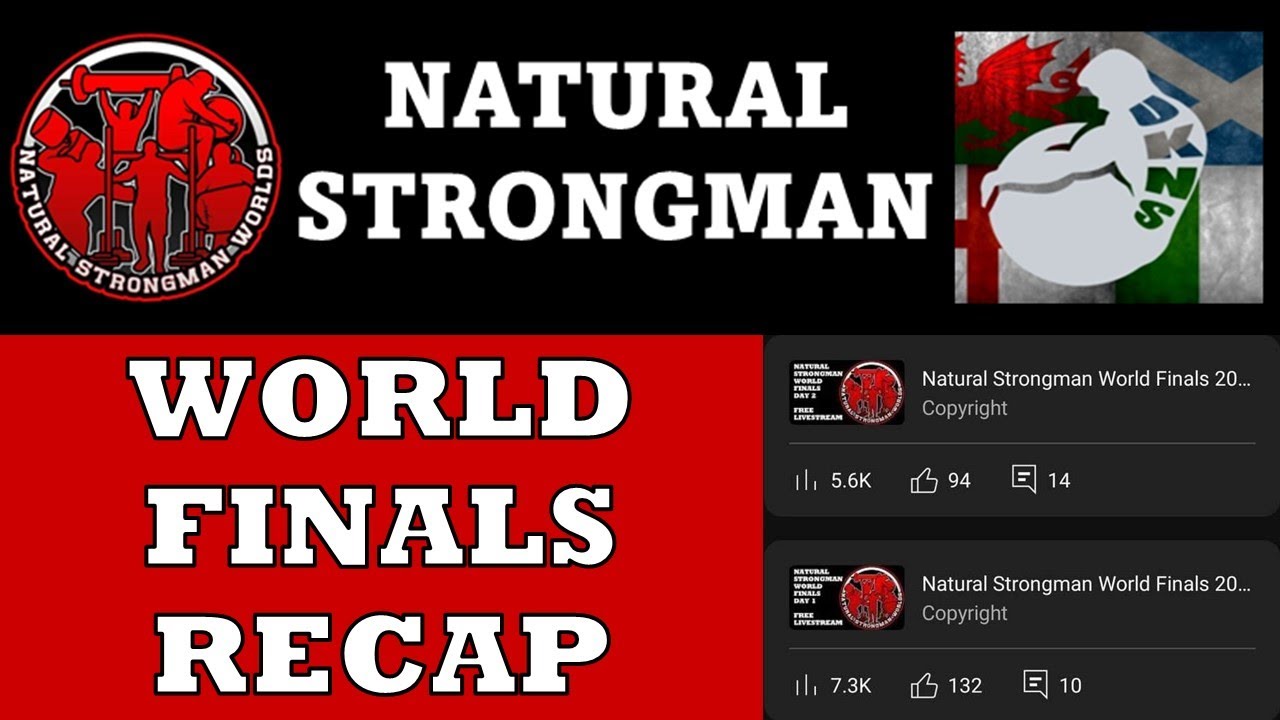 Natural Strongman World final Recap & more with Matty Costello, Luke ...