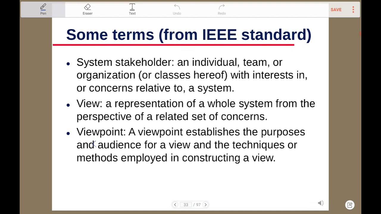 039 CSE312 Software Engineering - Viewpoints - Lecture 15 part(2/4 ...