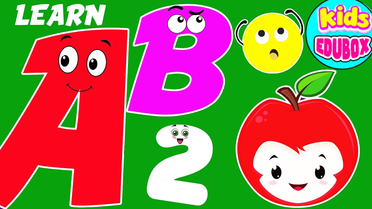 ABC & 123 Learning Videos For Preschool | ABC And One Two Three | ABC ...
