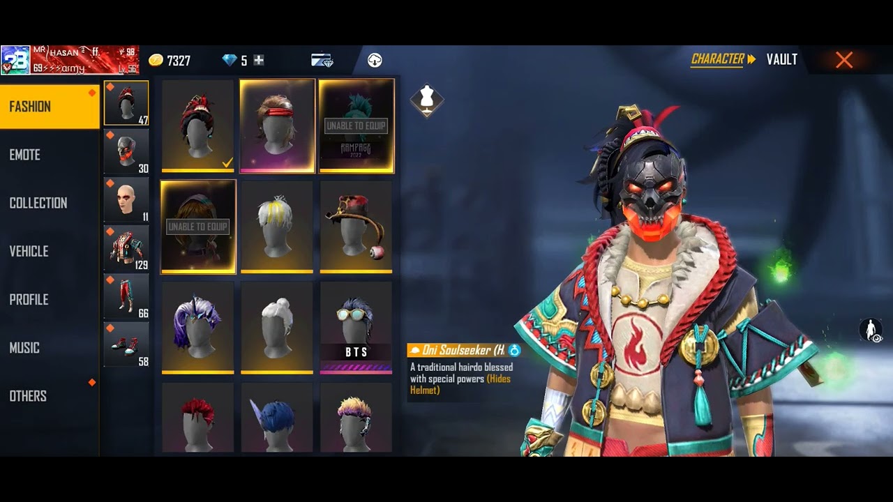 Free Fire rear bundle open'' - YouTube