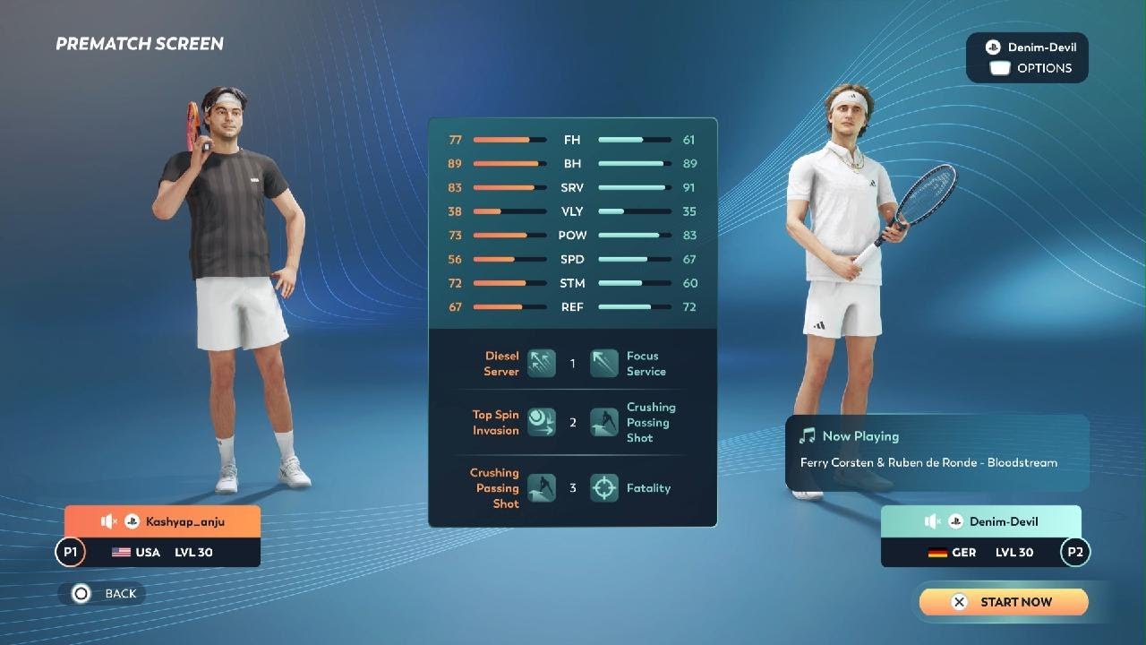 High Intense Tennis Match | PS5 #topspin2k25 - YouTube