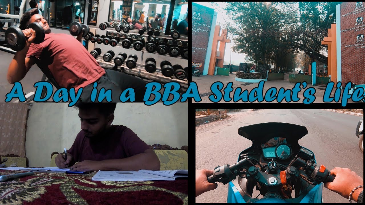 A DAY IN MY LIFE | BBA STUDENT #vlogs #collegelife #youtube - YouTube