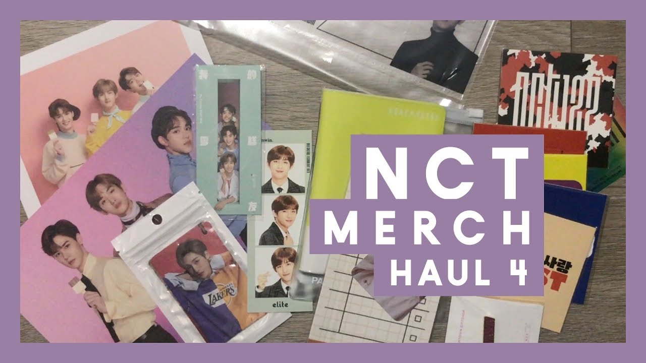 KPOP Haul ☆ Unboxing NCT Merch - YouTube