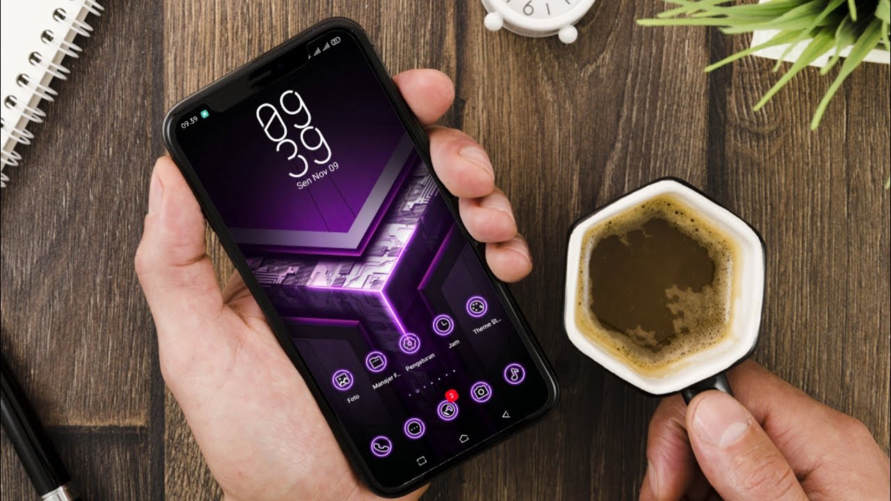ROG Purple Edition Theme - Tema Realme UI & Oppo Color OS 7,6,&5. - YouTube