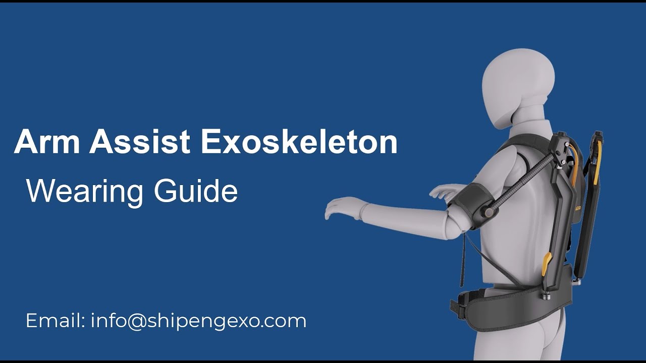 Arm Assist Exoskeleton - Wearging Guide - YouTube