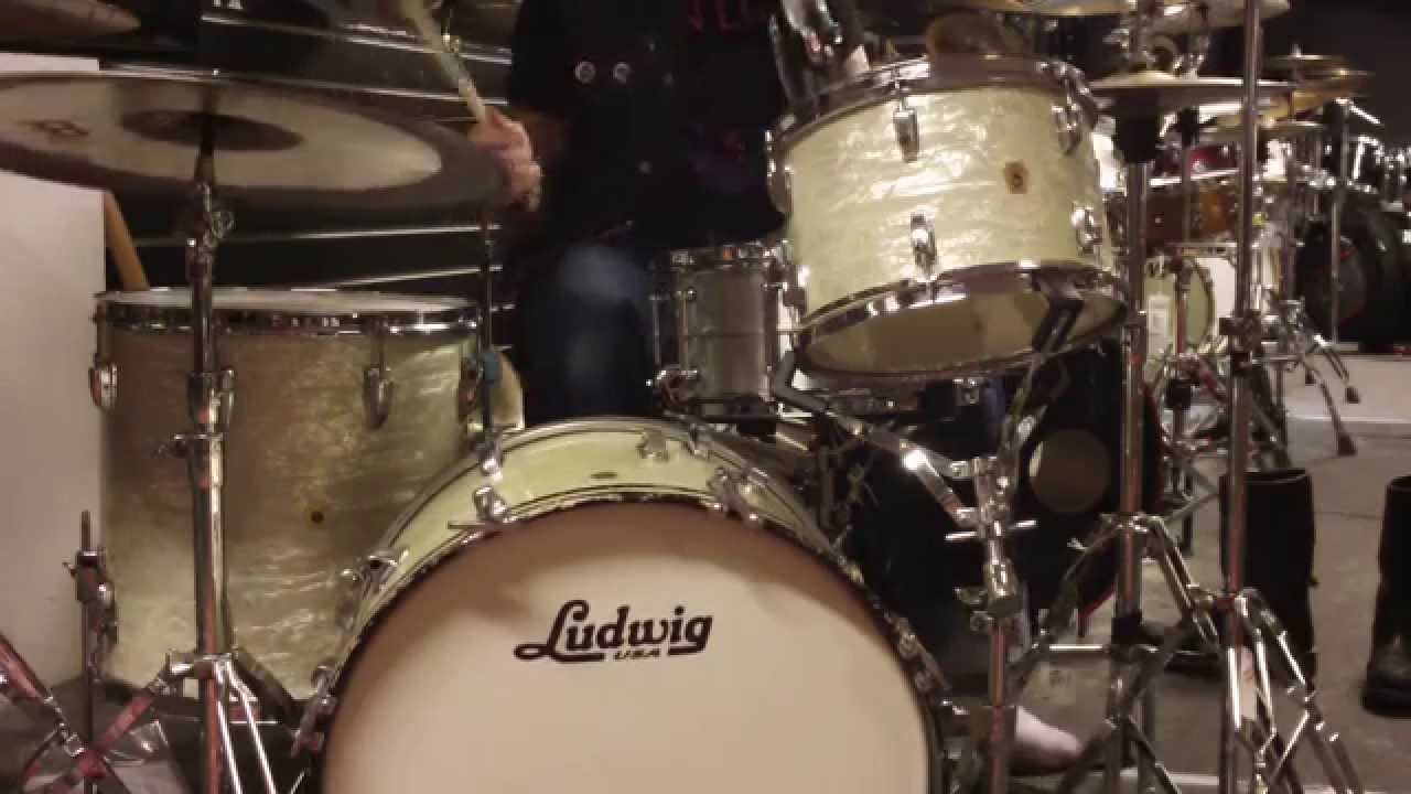 Vintage Ludwig 1964 WMP musikalen.se - YouTube
