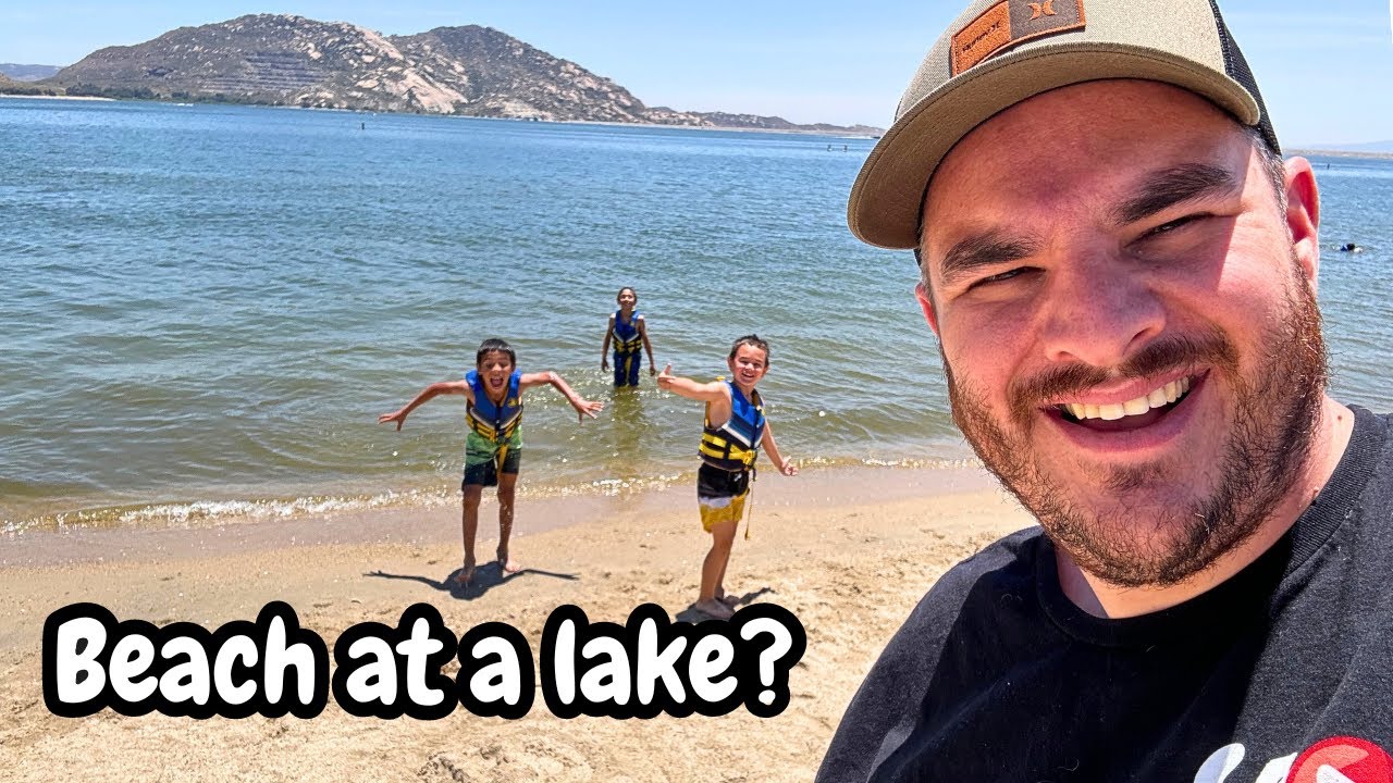 Swim with Us at Lake Perris State Recreation Area - YouTube