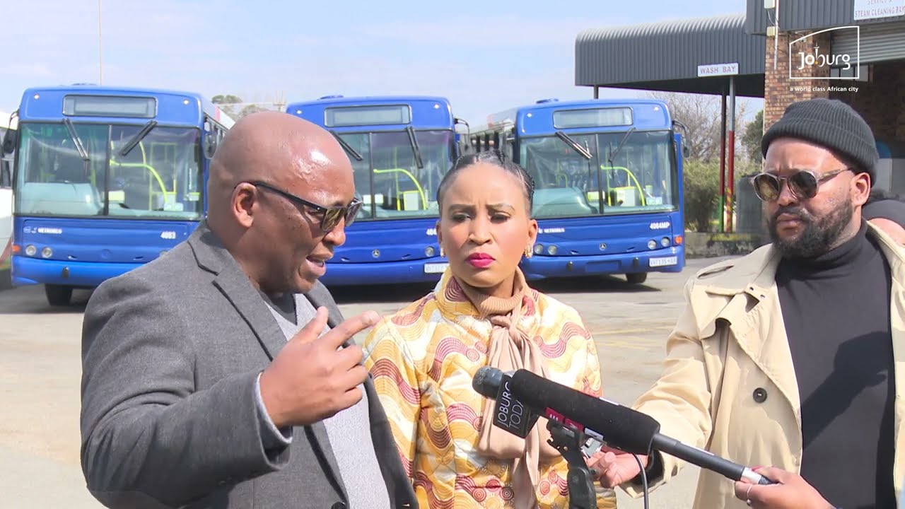 Joburg Metrobus launches its newly refurbished buses - YouTube