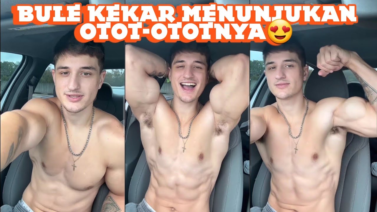 Bule ganteng muscle flexing otot-ototnya! idaman banget woy!!!😍 - YouTube