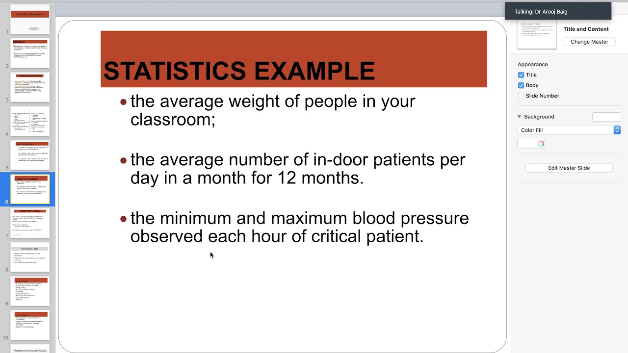 revision biostatistics 1 - YouTube