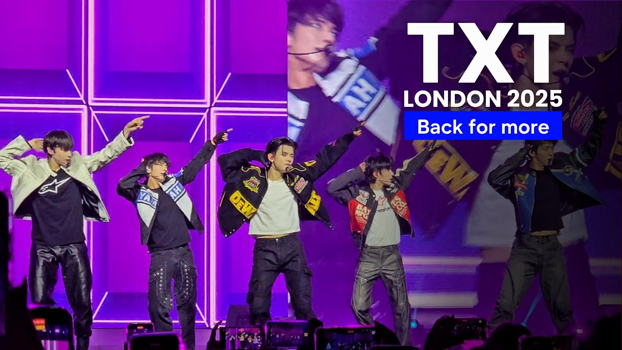 [4K] Back for more - TXT TOMORROW X TOGETHER WORLD TOUR ACT: PROMISE ...