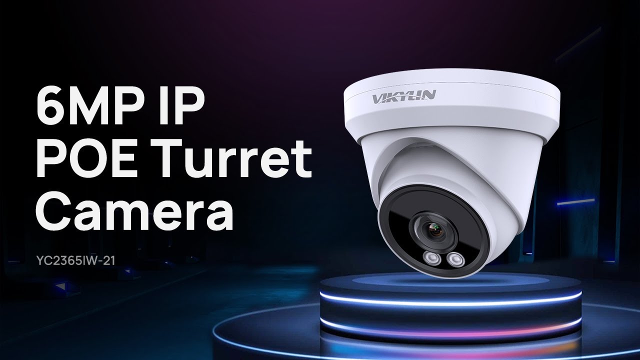 YC2365IW-21 Smart Turret Camera | Wide Angle Security Camera | 6MP ...