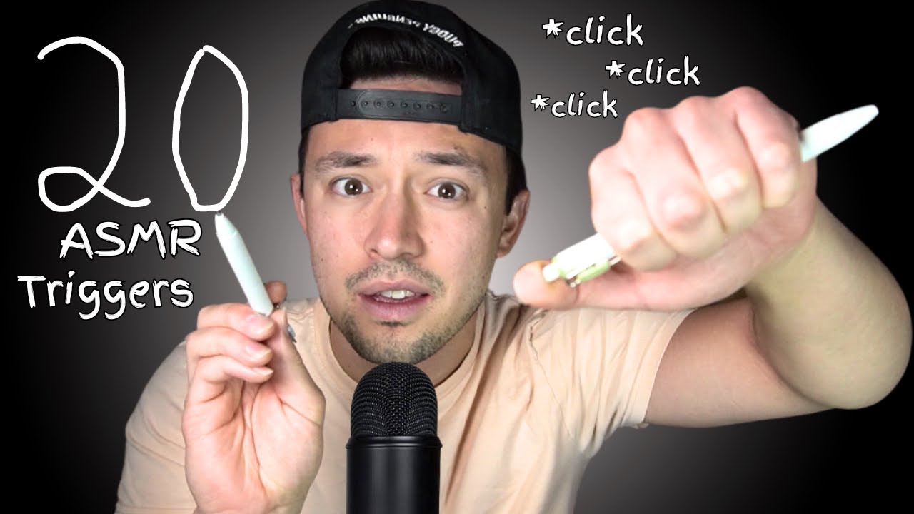 🔴 20 NEW ASMR TRIGGERS on my YouTube Channel! - YouTube