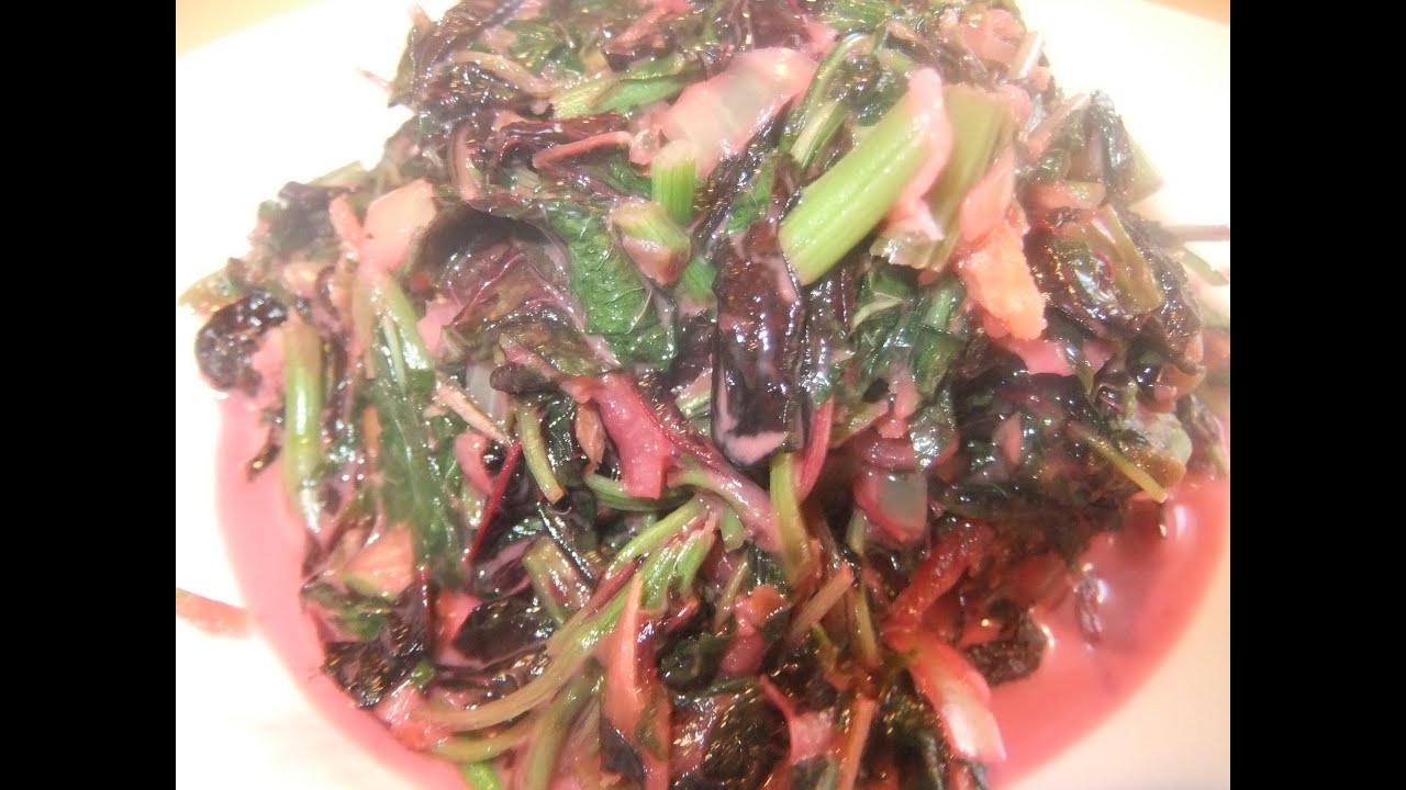 Thampala Curry(Amaranth Leaves,Koora Thampala,Rathu Thampala) - YouTube