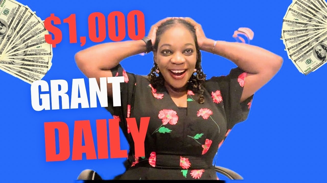 Free $1,000 Daily Grants for People with No Projects | 365 Grants - YouTube