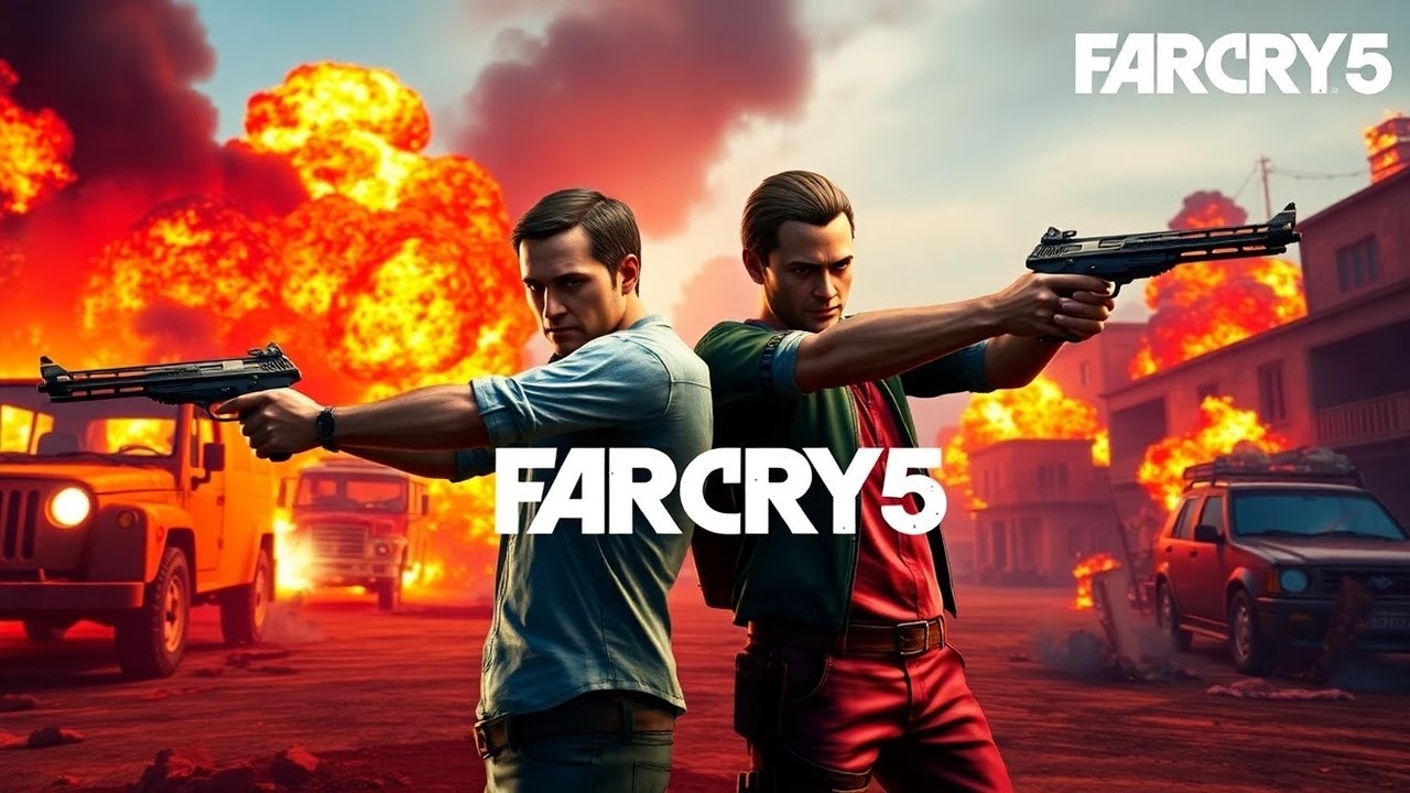 Far Cry 5 Co-Op Chaos Continues! Part-9 Ultra Realistic Graphics 1440P Stream - YouTube