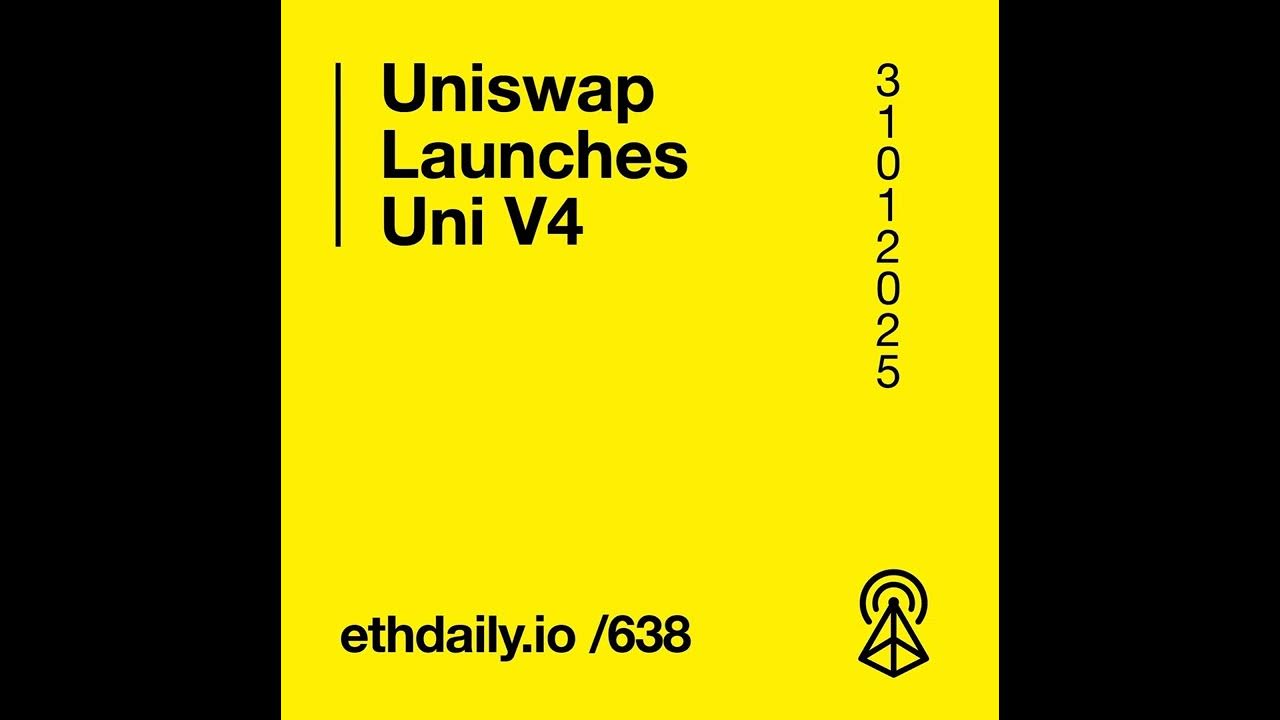 Uniswap Launches Uni V4 - YouTube