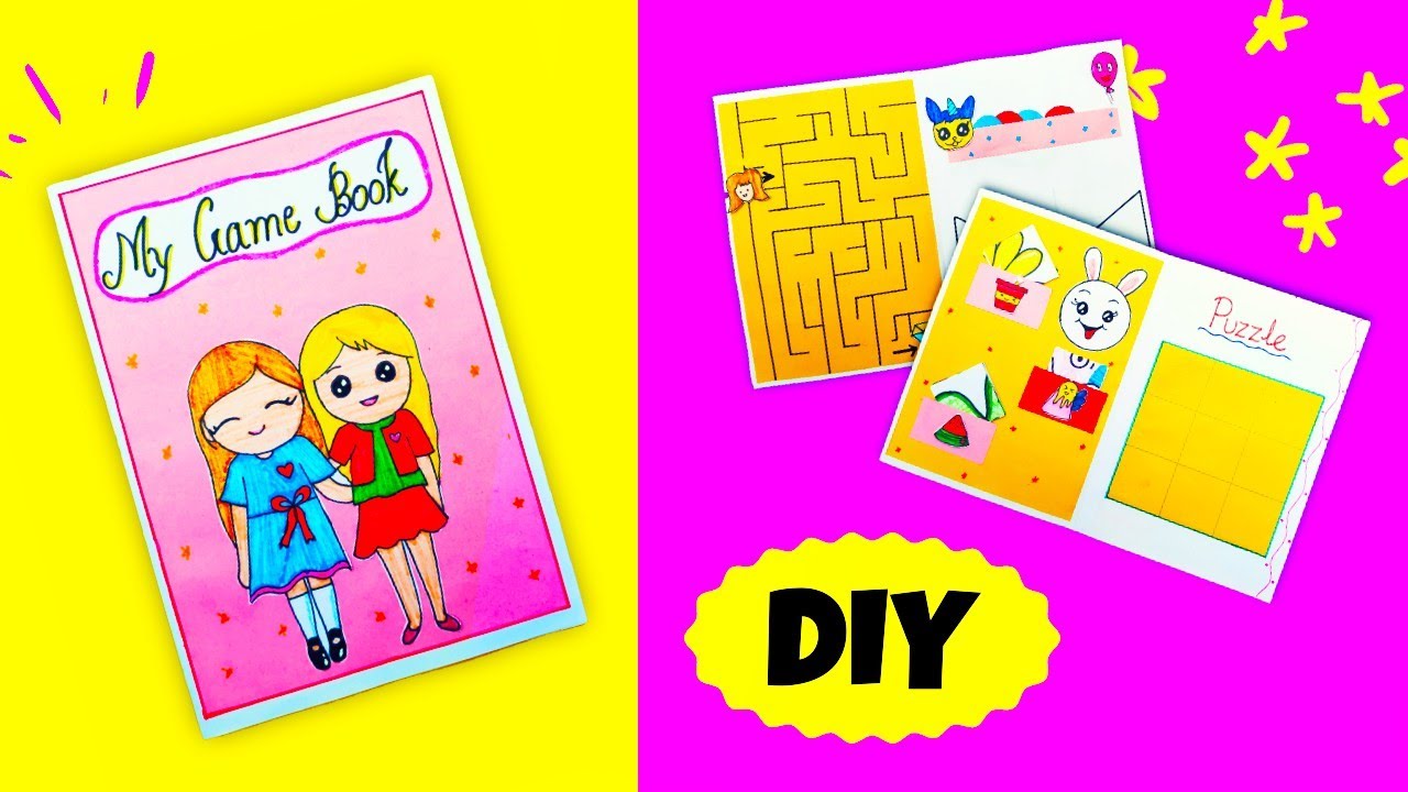 DIY CUTE GAME BOOK Part 1 How To Make Games DIY Paper Games Paper Craft Ideas DIY diy-cute-game-book-part-1-how-to-make-games-diy-paper-games-paper-craft-ideas-diy
