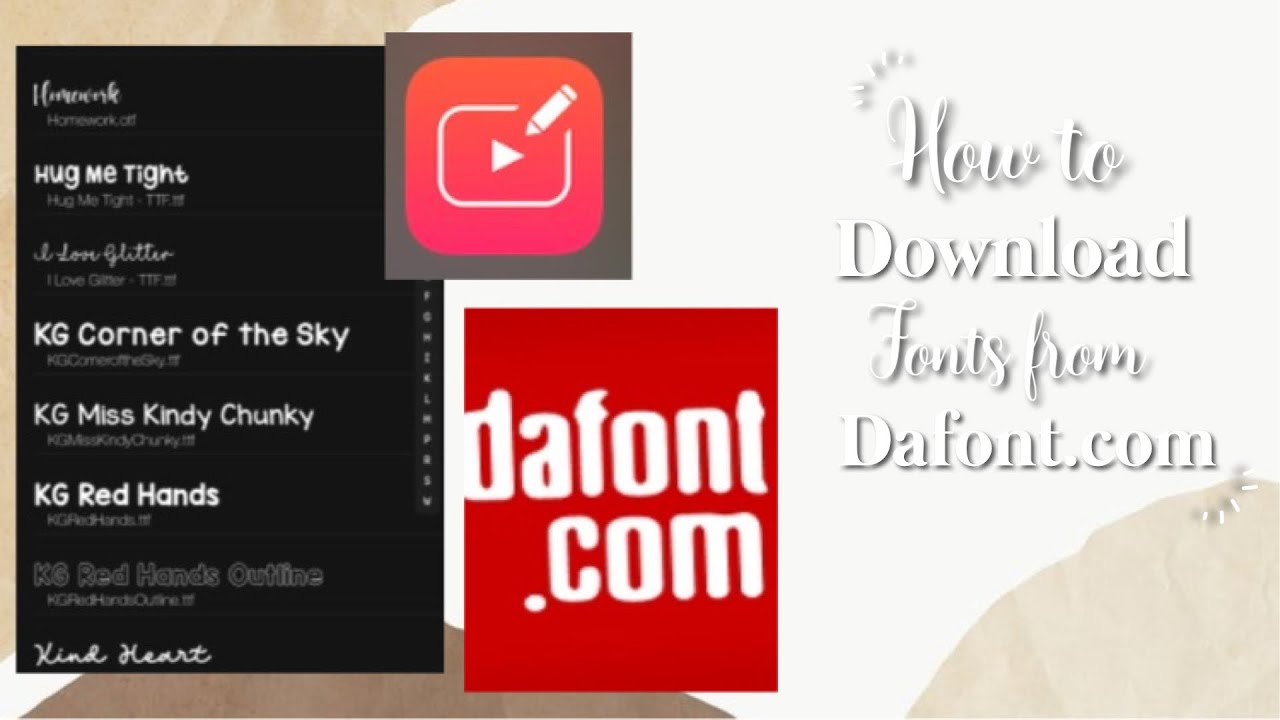 How to download fonts from Dafont to Vont! Fast and Easy! - YouTube