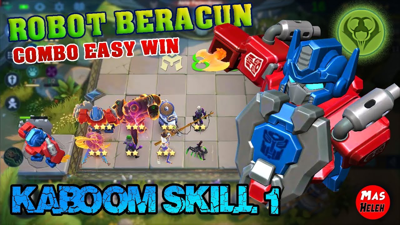 COMBO ROBOT BERACUN KASHOOM ⭐⭐⭐ 6 CADIA 6 VENOM -- KABOOM SKILL 1 MAGIC ...
