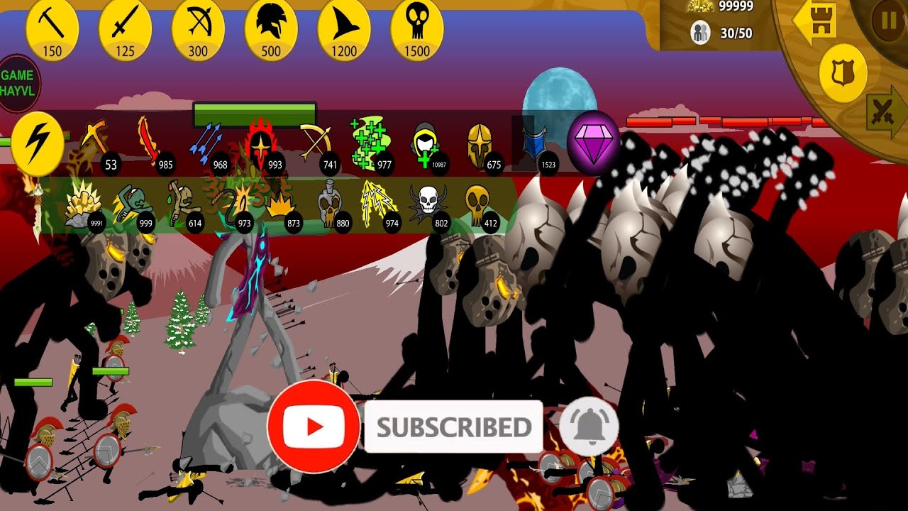 🛑LIVE STICK WAR LEGACY X9999 UNLOCK ALL SKIN GIANT SWORDWRATH ARCHIDON ...