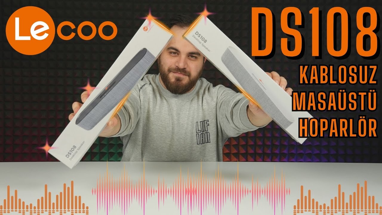 Lecoo DS108 Kablosuz Bluetooth 10W Soundbar Taşınabilir Stereo Hoparlör ...