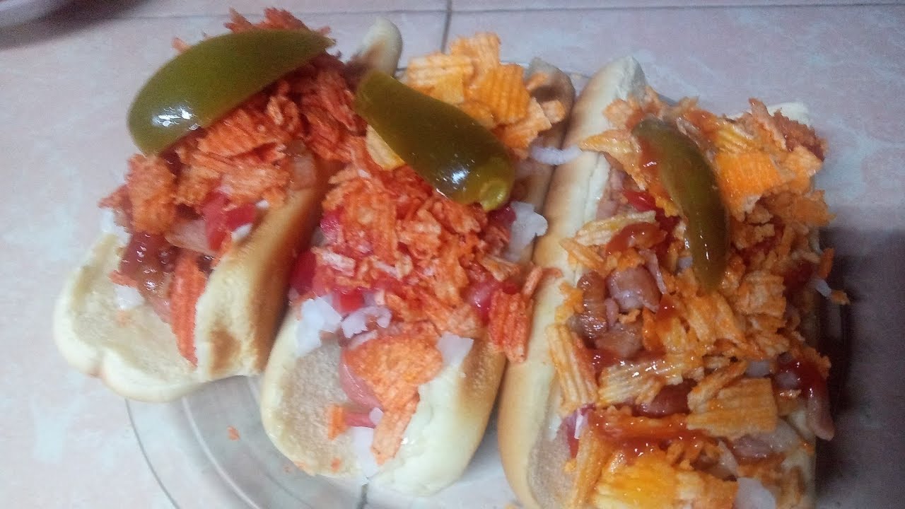 hot dog con Ruffles 🌭🌭🌭 - YouTube