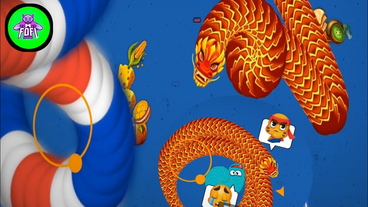 Worms Zone .io Live Stream | Snake Game | Saamp Wala Game | King Cobra - YouTube