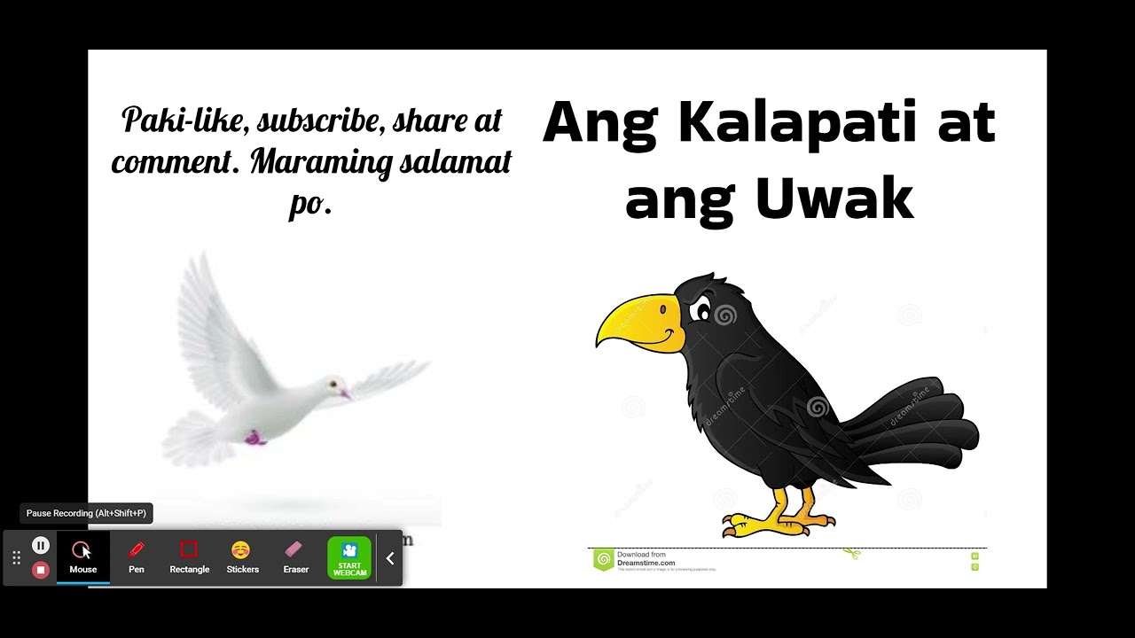 Ang Kalapati at ang Uwak - YouTube