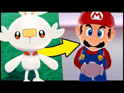 What If MARIO Was A POKEMON In Sword and Shield?