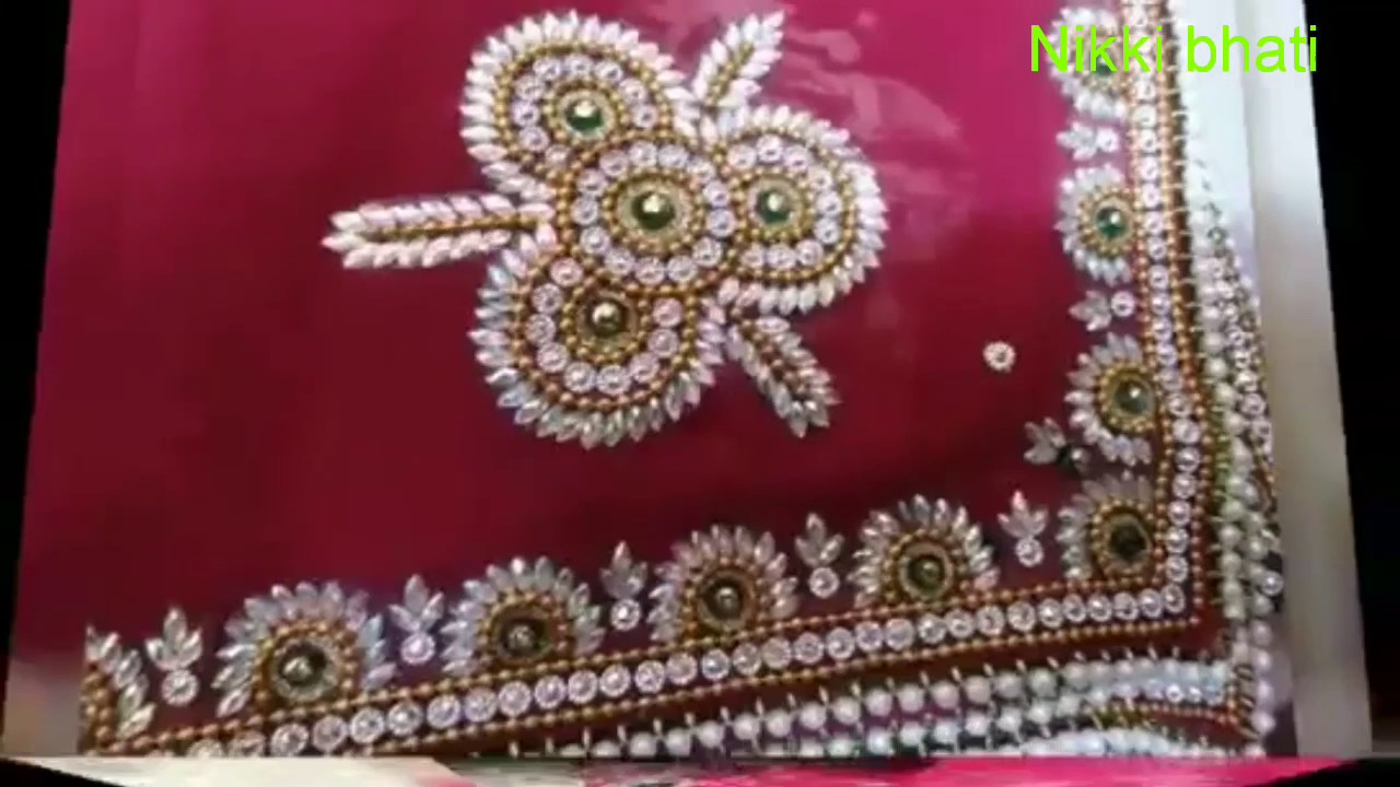Rajasthani beautiful odni design hand work design - YouTube
