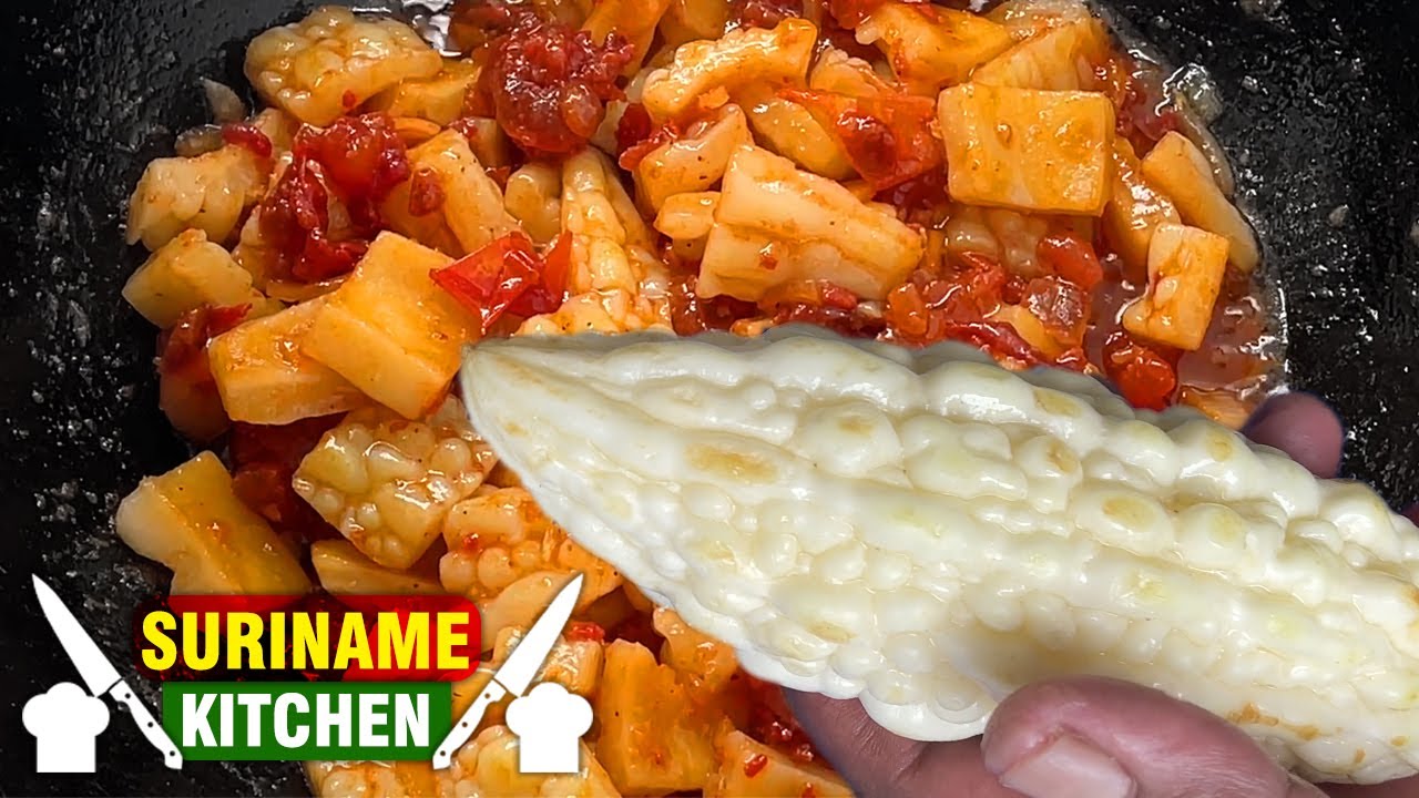 Witte Karaila Sopropo Zoet Zuur Kip Fasjong KOKEN IN SURINAME | White ...