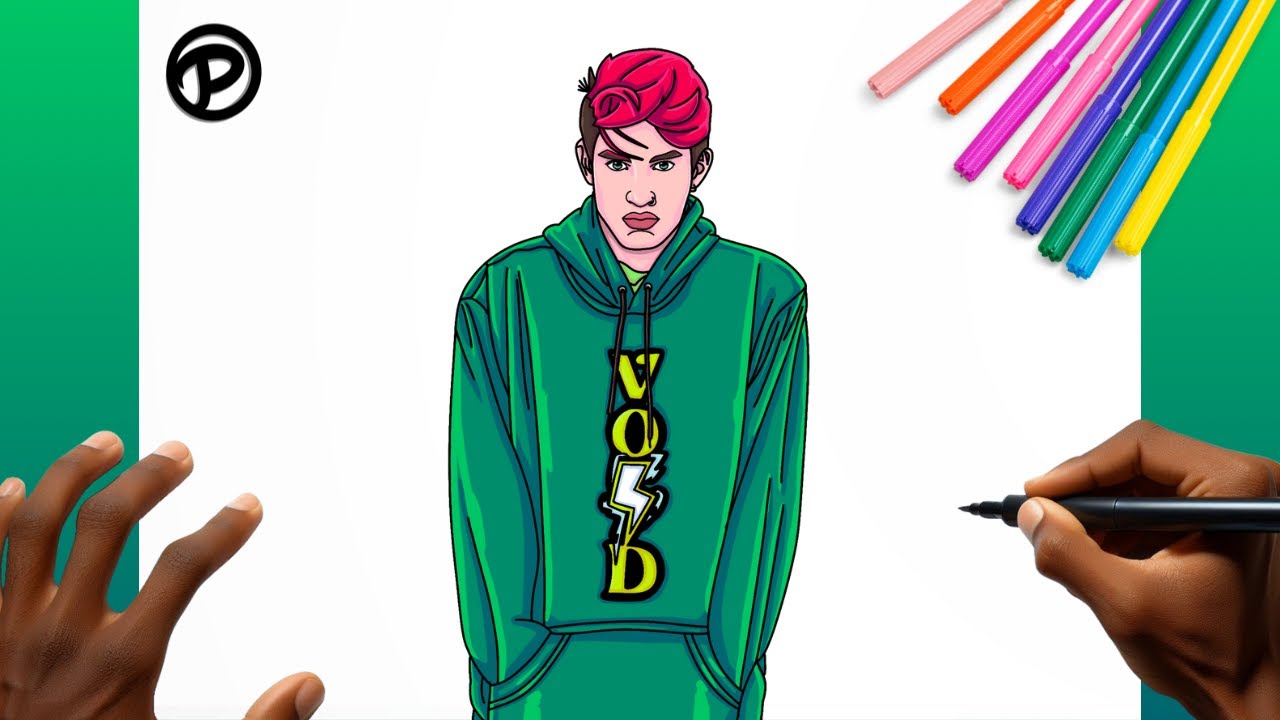 Como desenhar o Void dos Rosas Passo a passo - YouTube