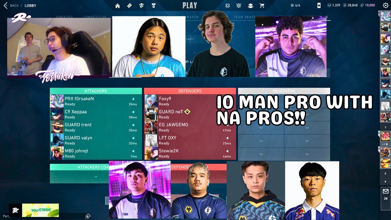 Forsaken, Xeppa, Trent, Valyn, Johnqt vs Foxy9, Net, Jawgemo, LFT Oxy ...