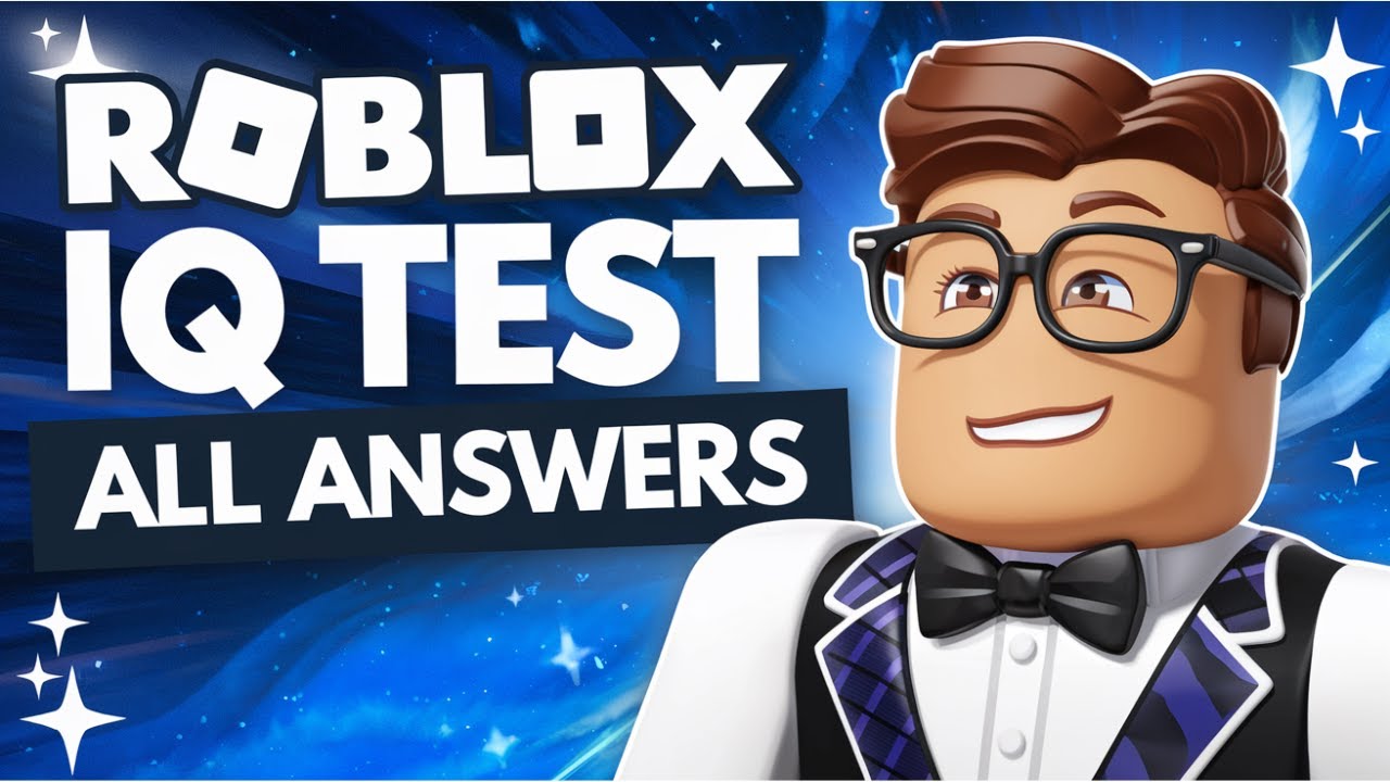 Roblox IQ Test - All Answers - YouTube