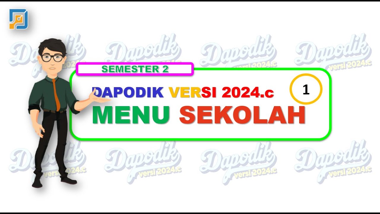 DAPODIK 2024.C MENU SEKOLAH - YouTube