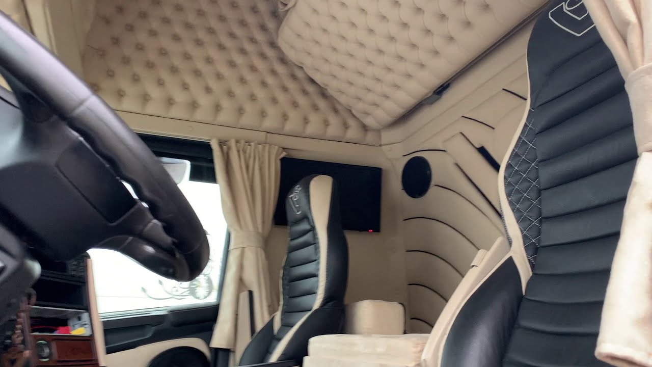 Inside Scania T500 Custom Truck - YouTube